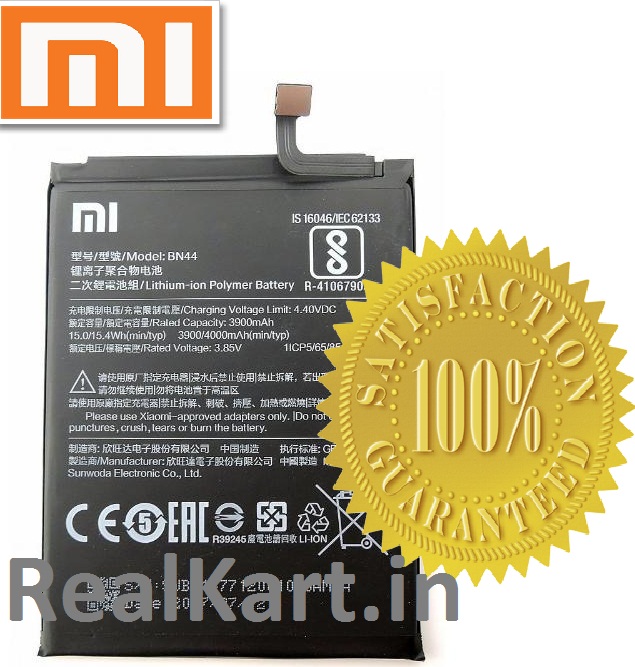 ORIGINAL BN44 BATTERY FOR Xiaomi Redmi 5 Plus (Redmi Note 5) Mobile ...